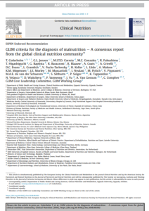 GLIM criteria for the diagnosis of malnutrition - iPass